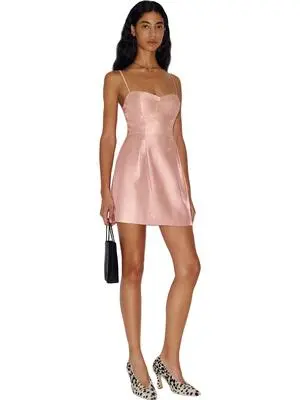REFORMATION Jorie Mini Dress - Pink