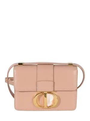 Dior Light Smooth Calfskin Micro 30 Montaigne Flap Bag - Pink