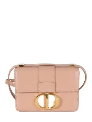 Dior Light Smooth Calfskin Micro 30 Montaigne Flap Bag Pink