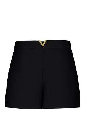 VALENTINO VLogo Signature Wool And Silk Shorts