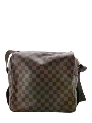LOUIS VUITTON Naviglio Damier Crossbody Bag - Brown