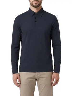 ZANONE Cotton Polo Shirt - Blue