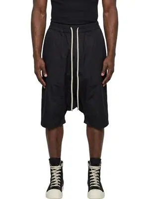 Rick Owens Drawstring Shorts - Black - 30% Off | Editorialist