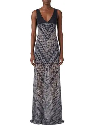 Missoni Sleeveless Maxi Dress - Green