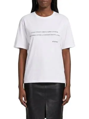 Sportmax Graphic T-shirt - White