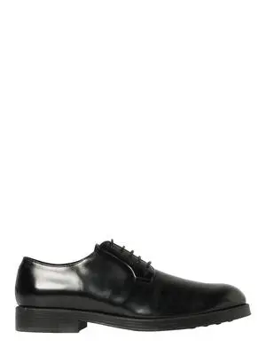 TOD'S Leather Derby Shoes - Black