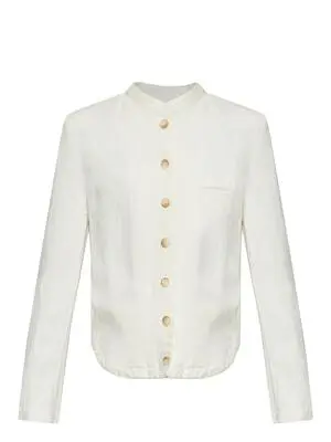 Emporio Armani Jacket With Pocket - Cream