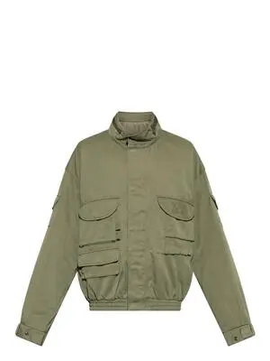 Balmain Jacket With Pockets - Green