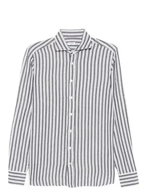 BORRIELLO NAPOLI Striped Long-sleeves Shirt - Multi