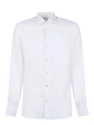 BORRIELLO NAPOLI Linen Long-slevee Shirt