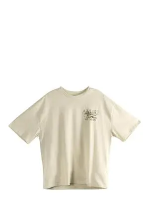 Amiri Hope And Dreams Os T-shirt - Alabaster