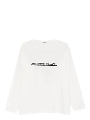 BODE Script T-shirt - Cream