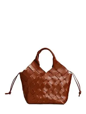 CALA & JADE Misu L Leather Bag - Brown