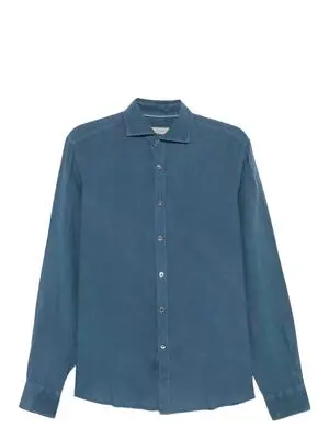 Canali Long-sleeve Shirt - Blue