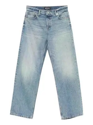 EB DENIM Mid Rise Baggy Luca Jeans - Blue