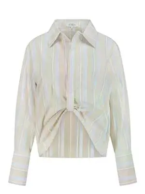 HEVRON Paola Shirt - Neutrals