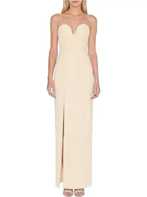 Amanda Uprichard Amanda Uprichard Cherri Gown Cornsilk