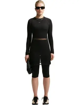 Nike Sportswear Tight Sheer Tank Top Dress - Black