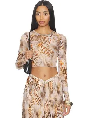 AFRM Hardin Top - Ember Swirl Shell
