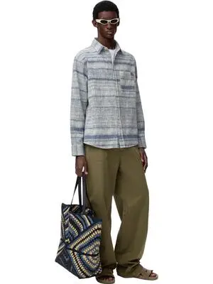 Loewe Cotton Trousers - Khaki Green