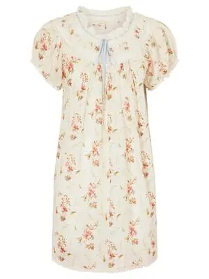 DÔEN Daphne Floral-Print Mini Dress