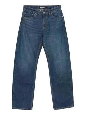 EB DENIM Alida Loose Bowed Tribeca Jeans - Blue
