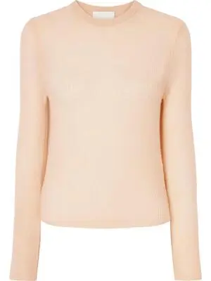 Citizens Of Humanity Alessia Wool And Cashmere-Blend Sweater Peach