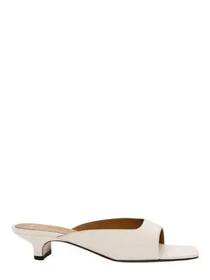 ATP ATELIER Tavenna Nappa Kitten Heels Linen
