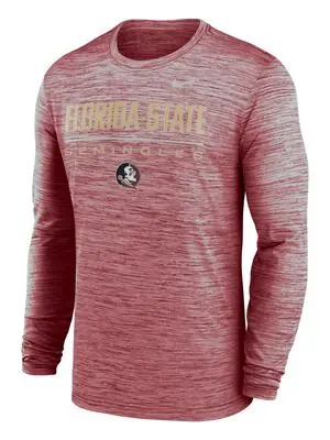 Nike Florida State Sideline Velocity Dri-fit College T-shirt - Red