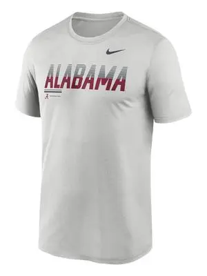 Nike Alabama Sideline Legend Dri-fit College T-shirt - Grey