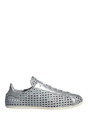 Adidas Stan Smith Lo Pro Woven Sneakers - Silver