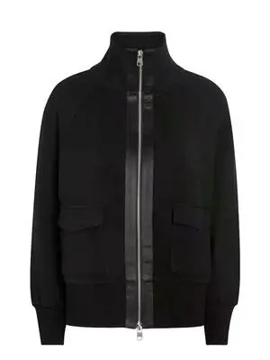 Varley Roxbury Zip-fastening Sweatshirt - Black