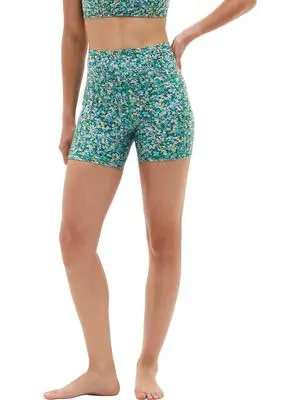 Athleta Salutation Stash High Rise 5" Shorts - Superbloom