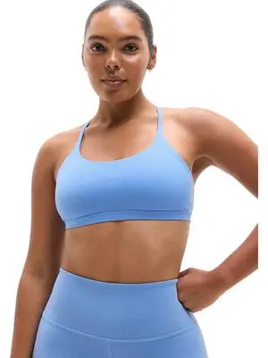 Athleta Transcend Scoop Sports Bra A-C Waterfall