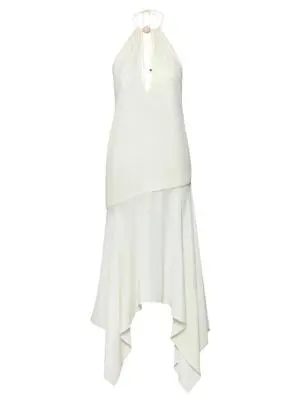BAOBAB Rondine Halterneck Midi Dress - Neutrals