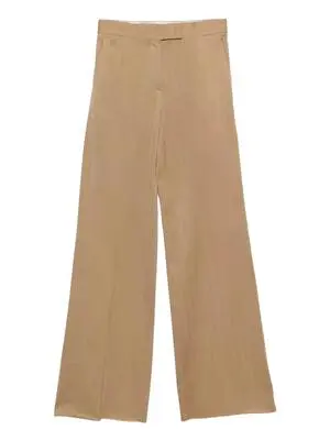 Max Mara Mxmoliato Palazzo Pants - Neutrals
