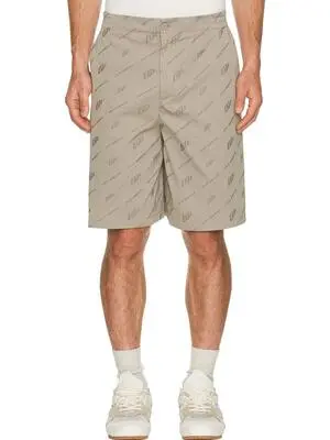 Off-White Jacquard Bowl Shorts - Stone