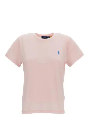 Polo Ralph Lauren Cotton T-Shirt Rosa