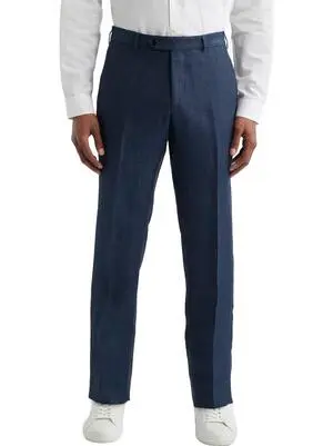 Zanella Parker Linen Pants - Indigo
