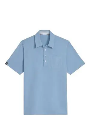 ASHWORTH GOLF Uppers Polo - Denim