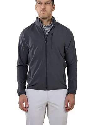 ASHWORTH GOLF AG Packable Jacket Asphalt