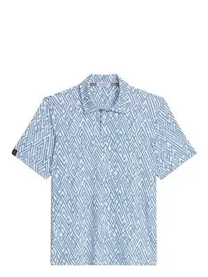 ASHWORTH GOLF Abstract Geo Polo