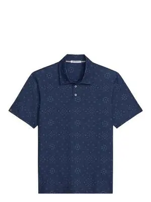 ASHWORTH GOLF Western Polo Midnight