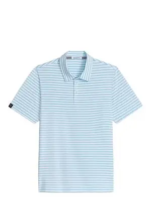 ASHWORTH GOLF Ivy Stripe Polo - Seaside