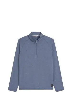 ASHWORTH GOLF Ace Raglan 1/4 Zip - Midnight