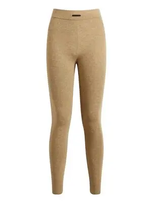 Fear Of God Rib Knit Leggings - Dune