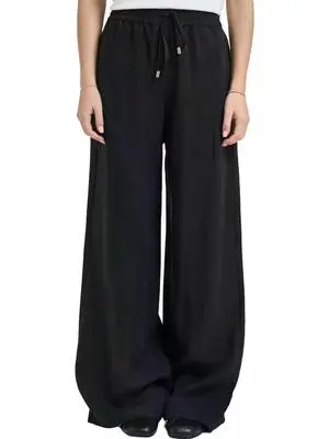 Liu Jo Drawstring-fastening Palazzo Pants - Black