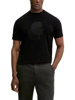 Karl Lagerfeld Graphic-print T-shirt - Black