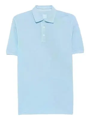 Fedeli Short-sleeve Polo Shirt - Blue
