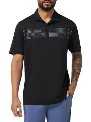 Travis Mathew Performance Jersey Polo - Black